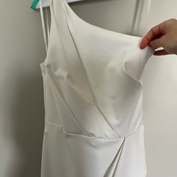 Anne Barge | Dresses | Lwd By Anne Barge Jadore Asymmetrical Ruffle ...